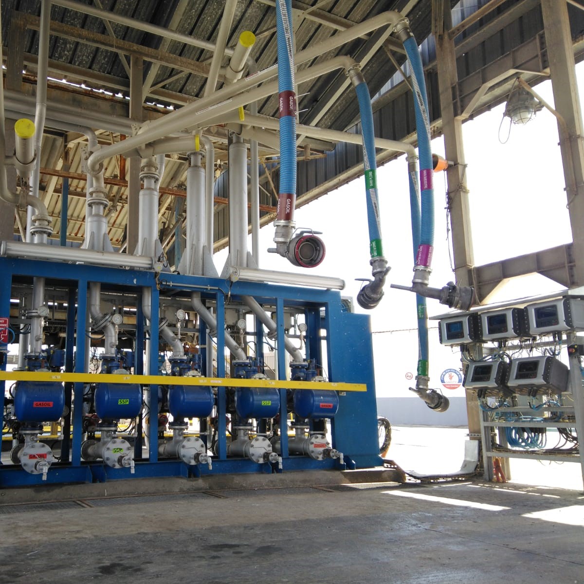 Upgrade of the bottom loading skid at Rades HCL terminal - SEGITEC